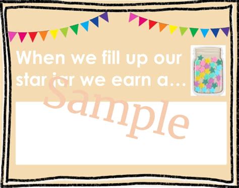 Star Jar Class Tracker By Bindlers Boutique Tpt