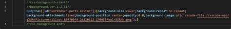 windows全屏图片无法应用 · issue 400 · shalldie vscode background · github