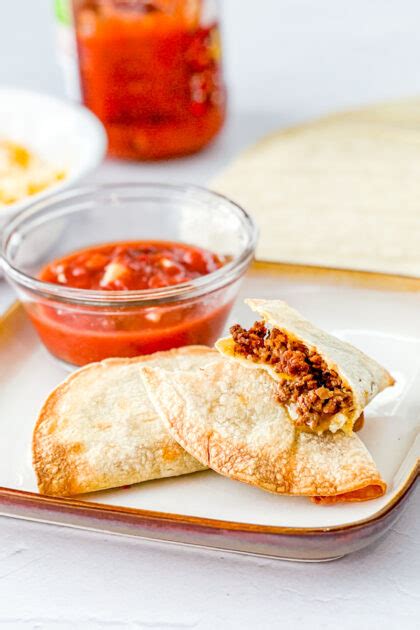 Crispy Baked Ground Beef Tacos Real Mom Kitchen