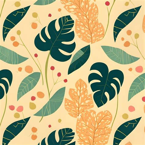 Premium Photo Leaf Pattern