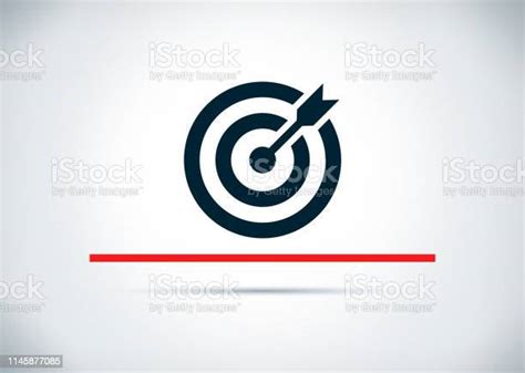 대상 화살표 아이콘 추상 평면 배경 디자인 일러스트 레이 션 개념에 대한 스톡 벡터 아트 및 기타 이미지 개념 개념과 주제