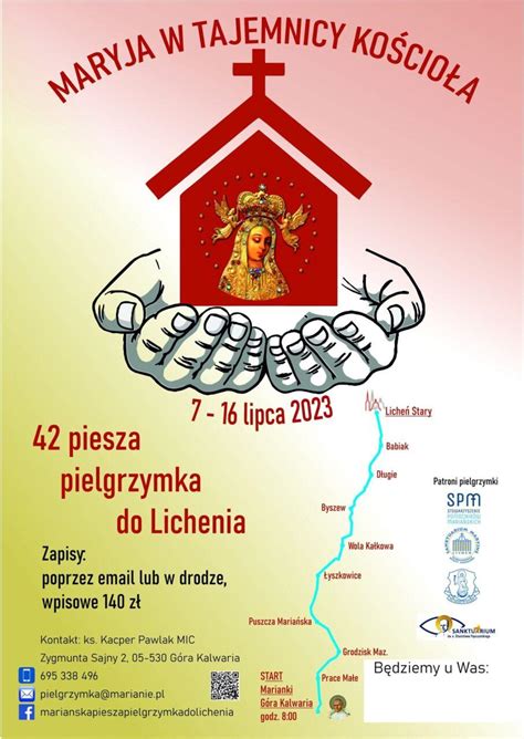 42 Mariańska Piesza Pielgrzymka z Góry Kalwarii do Lichenia