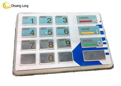 Atm Parts Diebold Epp5 English Version Keyboard 49216686000b 49 216686 000b