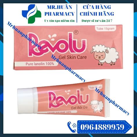 Gel Bôi Da Revolu 15g Dùng trong nứt đầu ti nứt cổ gà ở phụ nữ đang