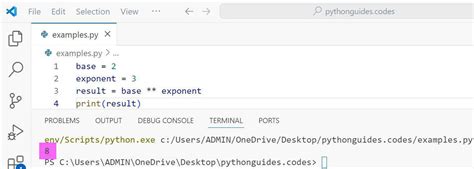 How To Use Exponential Functions In Python