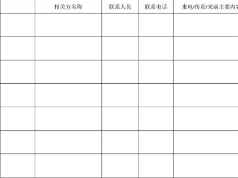 备忘录 表格模板doc格式 word文档免费下载 文档大全