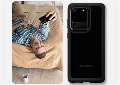Etui Spigen Ultra Hybrid Do Samsung Galaxy S20 Ultra Matte Black 2x