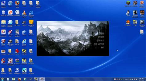 How To Fix Skyrim Data Files Button Youtube