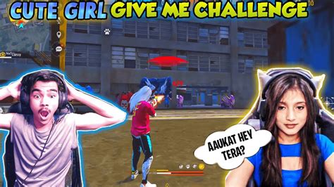 Cute Girl Streamer Give Me Challnege On Live Stream😱 Youtube