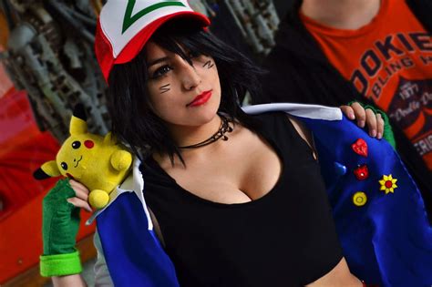 My Anime Pics Female Ash Ketchum By Britanyangelus