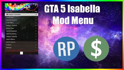 Gta 5 Isabella Mod Menu 1 0 8 By Fusion Mods Free Download On Toneden