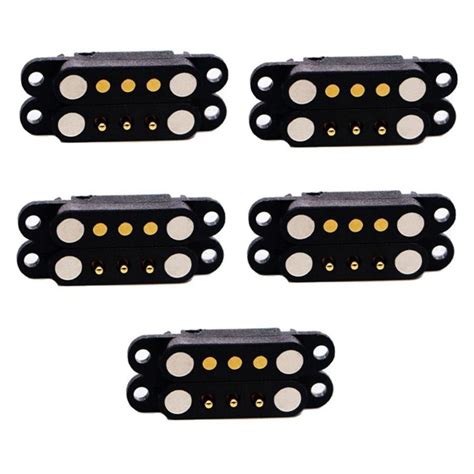 5-парный магнитный разъем Pogo Pin 3Pin Pogopin Male Female 2.54 MM ...