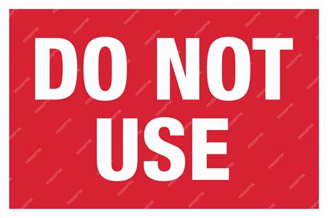 Premium Vector Red Quality Control Label Sign Mark Do Not Use