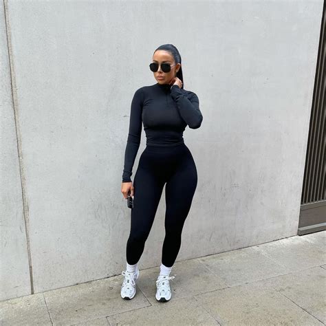 Plus Size Baddie Outfits Fitness Inspiration Body All Blacks Casual Fit