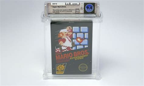 Cartucho Raro De Super Mario Bros é Leiloado Por Mais De Us 100 Mil