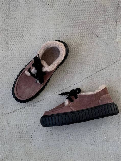 Зимові лофери на шнурівці — ціна 1290 грн у каталозі Лофери Купити жіночі речі за доступною