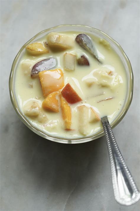 Easy Fruit Custard Indian Fruit Salad Some Indian Girl