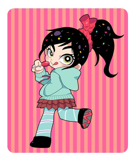 Vanellope Von Schweetz Wreck It Ralph Image Zerochan Anime Image Board