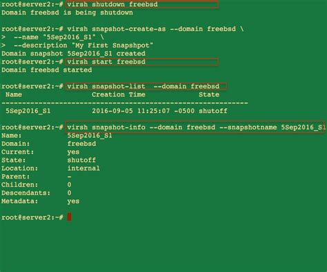 How To Create Snapshot In Linux Kvm Vmdomain Nixcraft