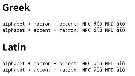 Greek Letters With Multiple Diacritics Cannot Be Displayed Correctly · Issue 369 · Notofonts
