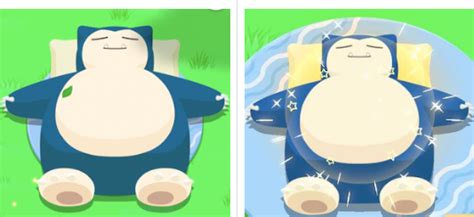ポケモンスリープ 色違いポケモンの確率と遭遇率を上げる方法 緑色のカビゴンは色違い？ ソラ飛ぶイルカ