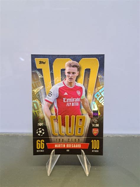 Martin Odergaard 100 Club Match Attax 23 24 Hobbies And Toys Memorabilia And Collectibles Vintage