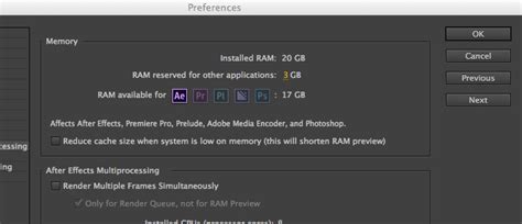 Quick Tip Allocating RAM In After Effects The Beat A Blog By
