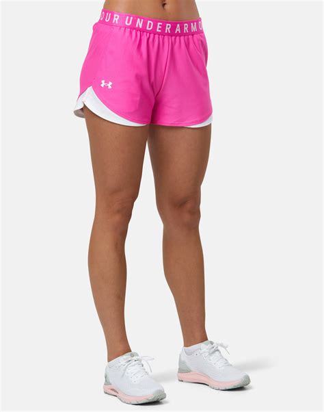 Under Armour Womens Play Up Shorts 30 Pink Life Style Sports Ie