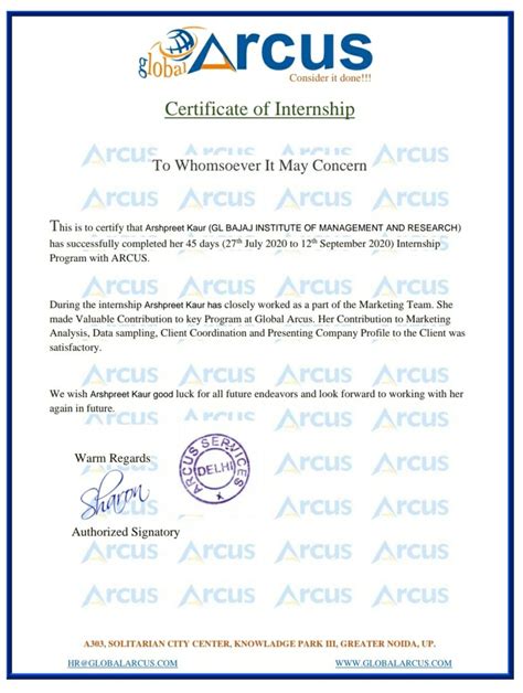 Arshpreet Kaur On Linkedin Global Arcus Is The Largest Academic Consultancy Of India That