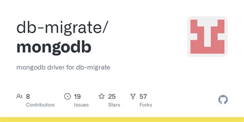 Github Db Migratemongodb Mongodb Driver For Db Migrate