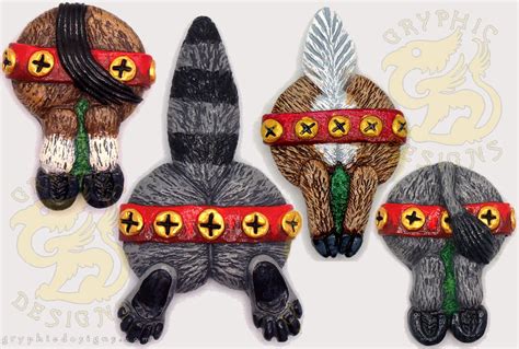Jingle Butts Holiday Magnets By Leiko On Deviantart