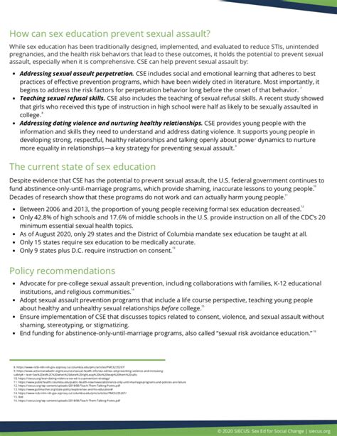 Ifthen Series Sexual Assault Prevention And Sex Ed Siecus