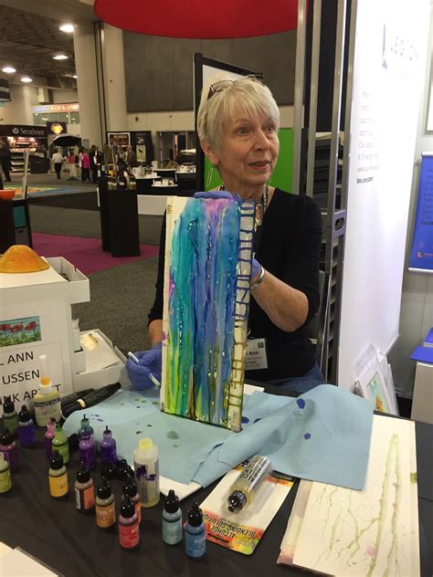 Carol Ann Rasmussen Alcohol Ink Artist March 2017
