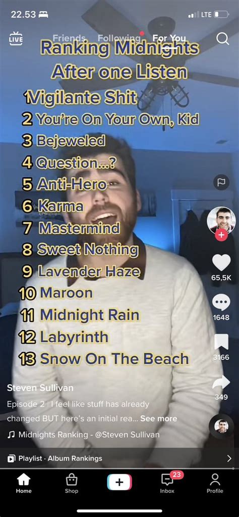 Meet Me At Midnight 🌌 On Twitter This Is The Worst Ranking Of