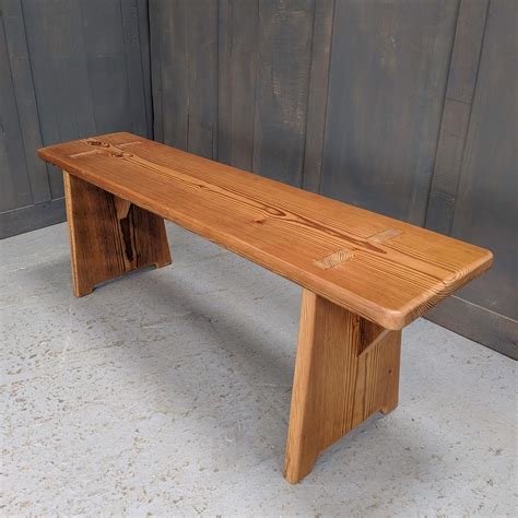 Pitch Pine Bench Made To Measure Antique Church Furnishings