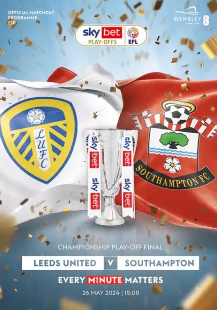 Championship Play Off Final 2024 Leeds United V Southampton In Stock