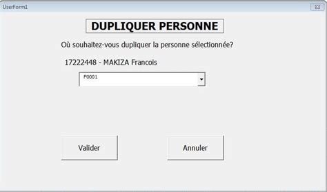 Définir Variable Selon Liste Déroulante