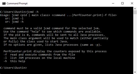 jcmd 命令 jcmd：一个可以全部统治的jdk命令行工具 csdn博客