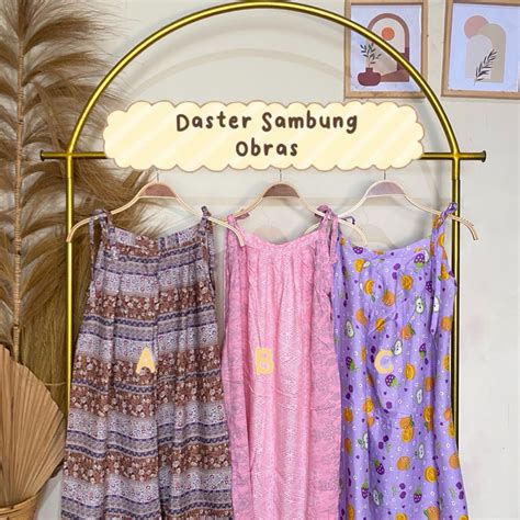 Jual Daster Sambung Full Rayon Sudah Obras Part 2 Pilih Motif Geser