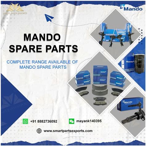 Mando Genuine Spare Parts, For Automotive at ₹ 1000/piece in New Delhi ...