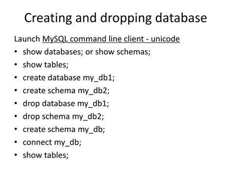 Rdbms Mysql Db Server Ppt