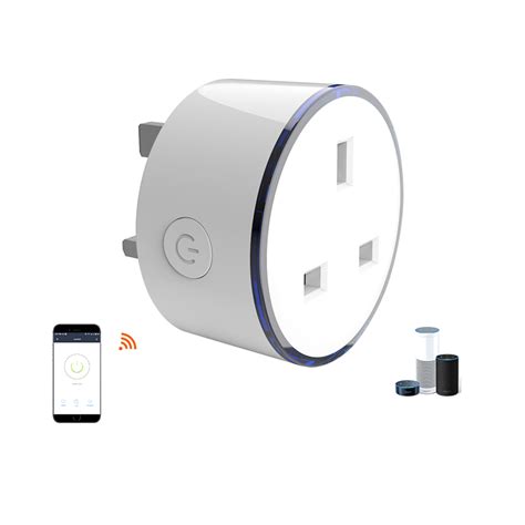 Buy Wifi Smart Socket Plug With Led Colors Techaccess Shop