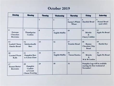 Menu At Breadsmith Meridian Charter Township
