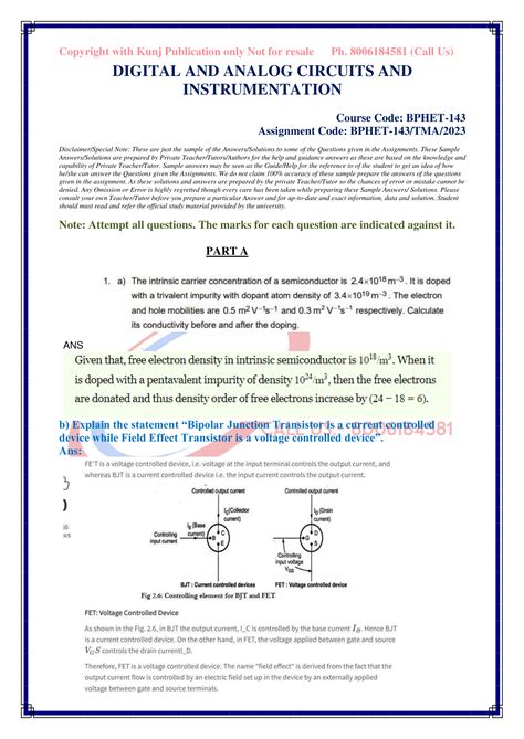 IGNOU BPHET 143 SOLVED ASSIGNMENT 2023 ENGLISH MEDIUM