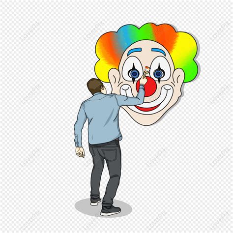 광대 그리기 Png 일러스트 및 벡터 이미지 무료 다운로드 Lovepik