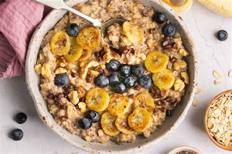 Blueberry Banana Oatmeal Recipe Vegan Girls Guide