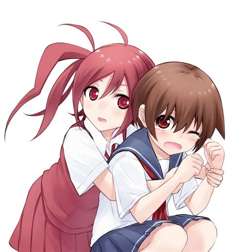 Miyanaga Saki And Shishihara Sawaya Saki Drawn By Suzushiroyukari