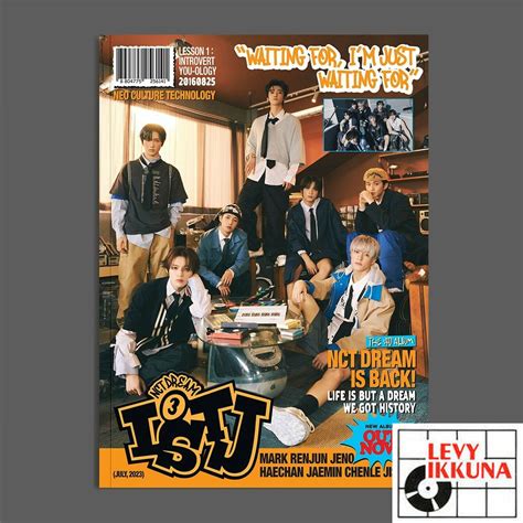 NCT DREAM ISTJ CD Introvert Version K POP Levyikkuna