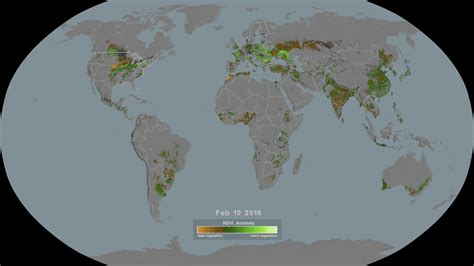 Nasa Svs A Global View Of Normalized Difference Vegetation Index