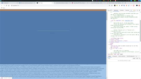 Javascript Reactjs Makes Html Tag Visible On Import Csssass In React Element Stack Overflow